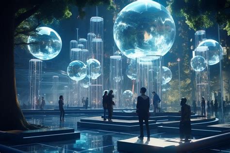 utopian technology images free download on freepik