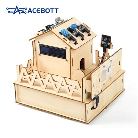 Acebott Qe004 Esp32 Smart Home Iot Basic Starter Kit With Arduino