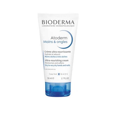 Bioderma Atoderm Mains Ongles Hand Cream 50ml Ehavene