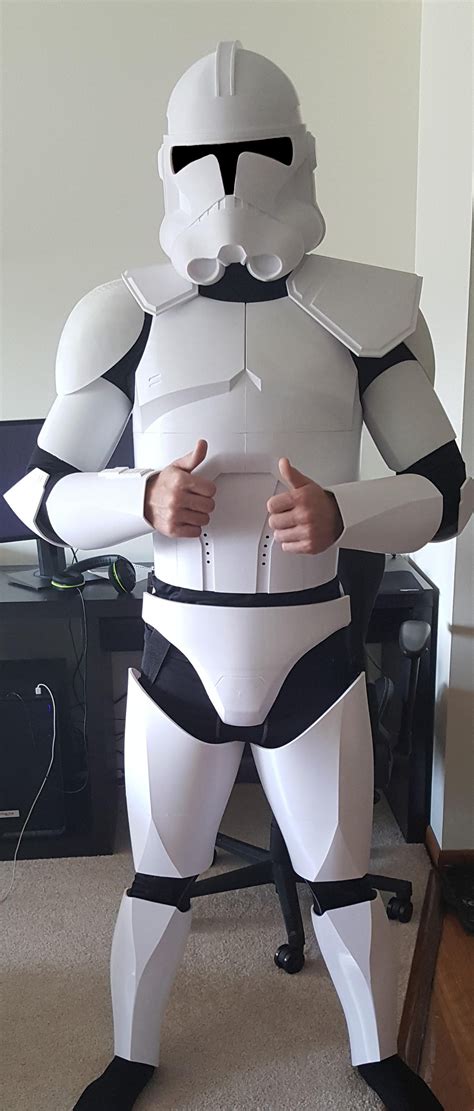 Clone Trooper Costume Clone Trooper Armor Costumes 3d Star Wars