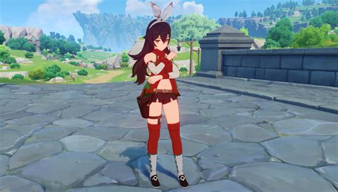 Manga Outfit Amber Genshin Impact Mods
