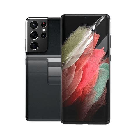 Kit Película Hidrogel Full Cover Frente E Verso Phonecare Para Samsung