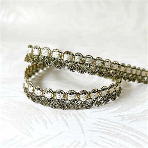 Metallic Inset Loop Braid Multiple Colorways Rose Mille