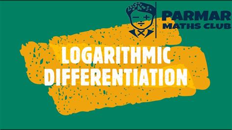 Class Maths Chapter S Logarithmic Diff Xii Cbse Continuity And
