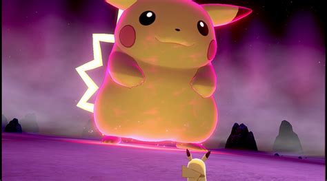 Gigantamax Pikachu Pokemon Sword And Shield Pokemon Day Max Raid Dated