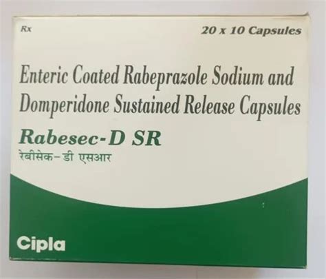 Rabesec D Sr Capsule At ₹ 117 20 Stripe Rabeprazole Domperidone Capsule In Kalyan Id
