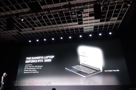 NVIDIA Announces GeForce RTX Notebooks Available January 29 TechPowerUp