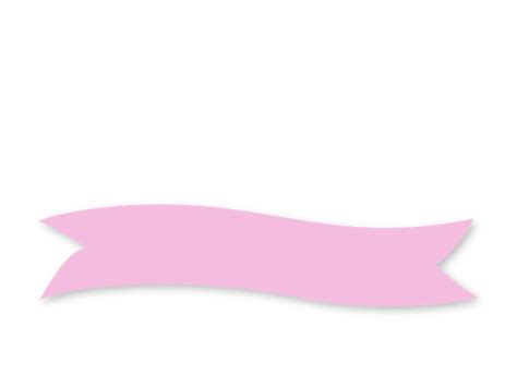 Sencillo Lazo Rosa Png Pink Ribbon Conciso Tags Banner Png Y Psd Para
