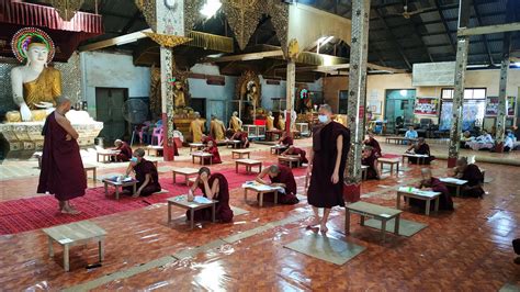 ၂၀၂၁ ခုနှစ် အစိုးရပါဠိပထမပြန်စာမေးပွဲဖြေဆိုခြင်းကို မင်းလှမြို့တွင် အောင်မြင်စွာ ဆောင်ရွက်နိုင