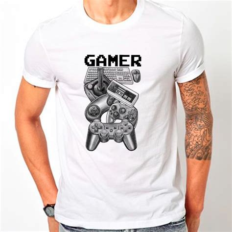 Camisa Camiseta Artesanal Unissex Gamer Elo7 Produtos Especiais