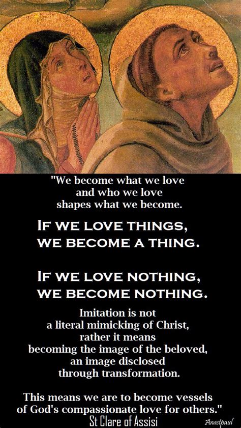 Quotes Of The Day 11 August The Memorial Of St Clare Of Assisi