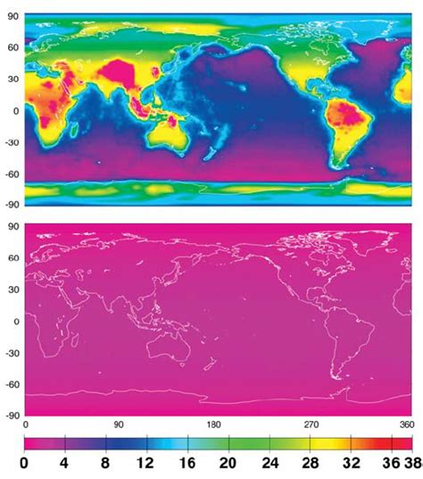 Geoid Error Predicted By The Error Covariance For Egm96 Top And Download Scientific Diagram