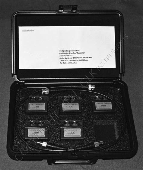 Capacitance Meter Calibration Standards And LCR Meter Test Fixtures