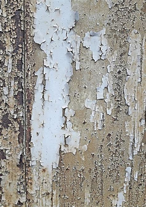 Textura Da Madeira Danificada Velha Fundo Da Pintura Rachada Branca