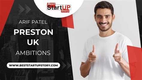 arif patel of preston uk fulfilling business ambitions