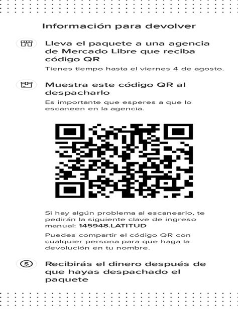 Etiqueta De Mercado Libre Pdf
