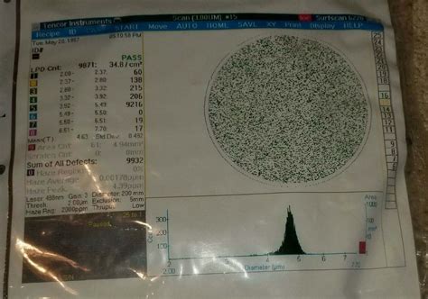 Kla Tencor Calibration Wafer Set For Surfscan Parts Used For Sale