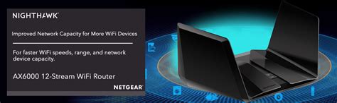 Rax120 — Nighthawk® Ax12 12 Stream Ax6000 Wifi 6 Router With Netgear