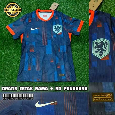 Jual Jersey Player Issue Timnas BEL4NDA AWAY EURO 2024 Baju Bola Pria