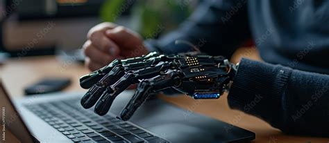 Programmer With A Disability Effectively Uses A Myoelectric Bionic Hand