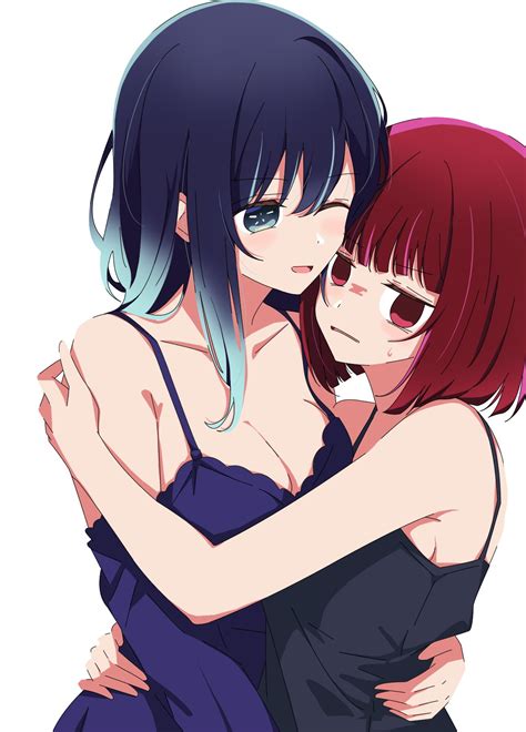 Arima Kana And Kurokawa Akane Oshi No Ko Drawn By Kusana