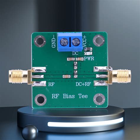 Aislador De Banda Ancha Rf Dc Blocker Microondas Bias Tee Dc Bias 10