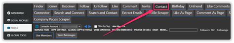 The Linkedin Contact Tool Su Social