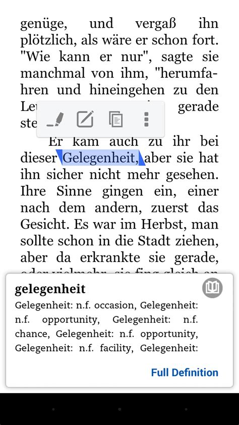 Add A German English Dictionary To Your Android Kindle App