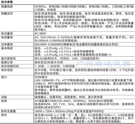 日置hioki钳形功率计pw3360 31