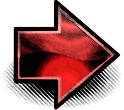 Цветные и чёрно белые нарисованные стрелочки