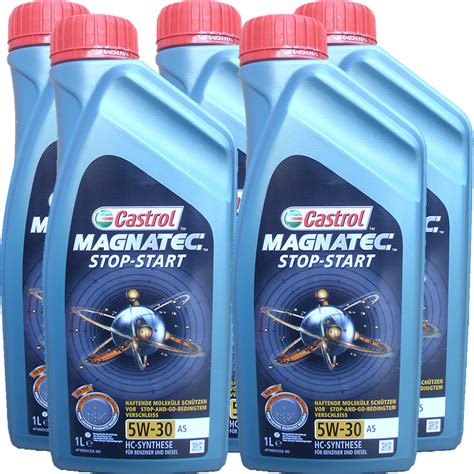 Castrol 5W-30 Magnatec STOP-START A5 - Buy cheap engine oil.