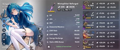 Xingqiu Build Genshin Impact Hoyolab
