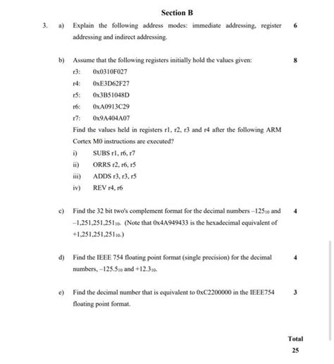 Solved 1 Section A A Find A Sum Of Products Expression For