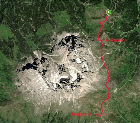Escursione Al Rifugio Comici E August Sul Sassolungo Da Selva
