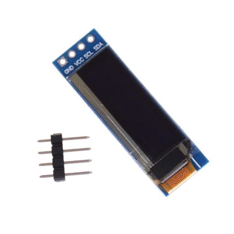 Buy 091 Inch 128x32 I2ciic Serial 4 Pin Oled Display Module Gnd Vcc