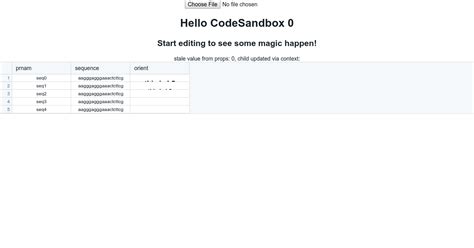 tableschema js react hooks codesandbox