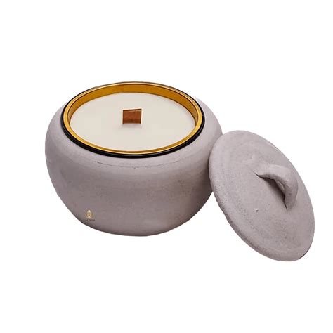 נר ריחני ארומטי במיוחד בכלי חרס לשימוש חוזר פרויקט חברתי נערי האור 3 דגמים לבחירה