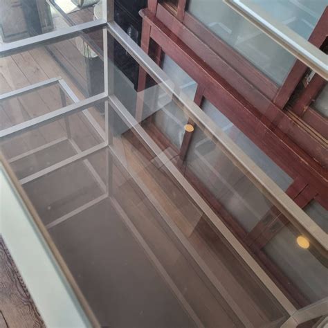 Etagère Aluminium Et Plexiglass Fumé Selency