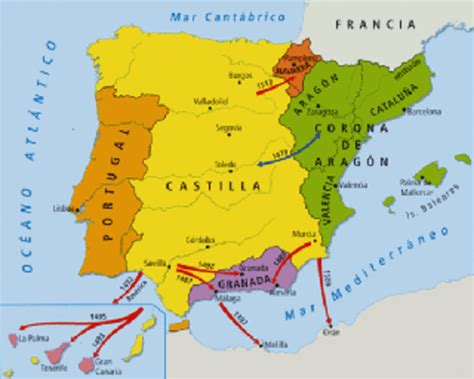 Los Grandes Reinos Peninsulares Siglos Xiii Xv Timeline Timetoast