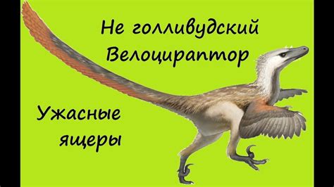 ВЕЛОЦИРАПТОР УЖАСНЫЕ ЯЩЕРЫ НЕ ГОЛЛИВУДСКИЙ ВЕЛОЦИРАПТОР Youtube