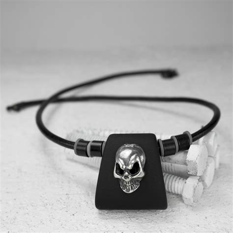Collar De Los Hombres Collar De Gargantilla De Los Hombres Etsy