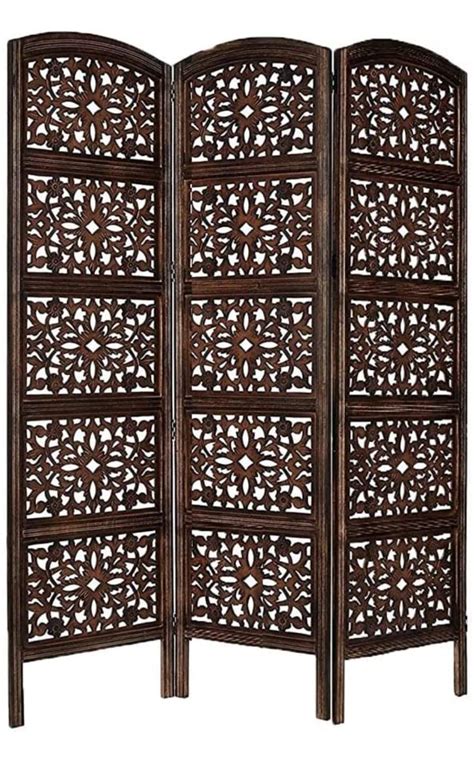 Buy Pink City Arts Wall Divider Room Separator 3 Panel Divider Room