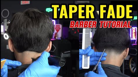 Taper Fade Tutorial Youtube