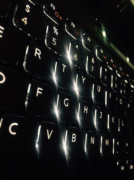 Premium Photo Close Up Of Keypad Of Laptop