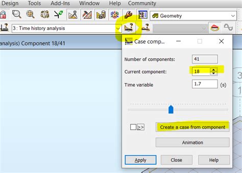 How To Use Loads Generated While Time History Analysis In Load Combinations In Robot Structural