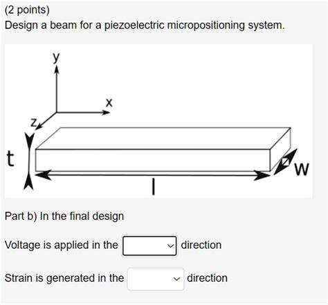 VIDEO Solution Design A Beam For A Piezoelectric Micropositioning