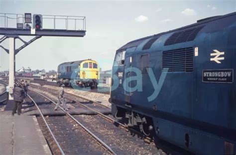 35mm Railway Slide Of Class 42 Warship D847 Copyright To Buyer £499