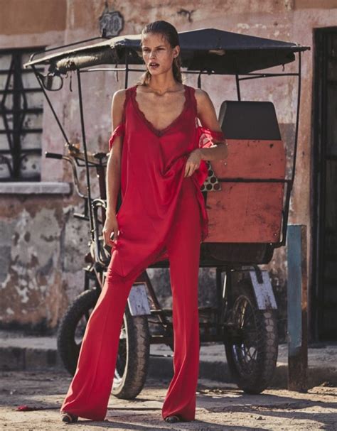 Alena Blohm Grazia Italy Cuba Fashion Editorial