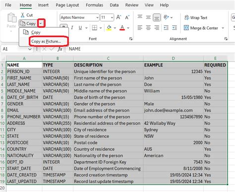 create an api spec from a database screenshot brad mcnaughton ai