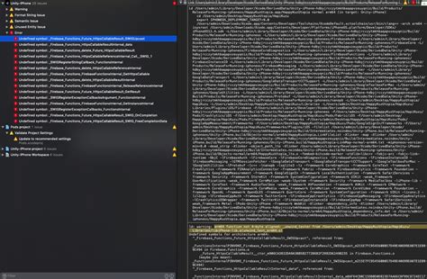 firebase cloud functions：xcodeでのビルドエラー”undefined symbol firebase
